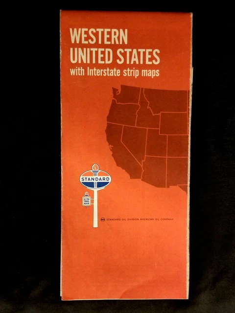 Western Us Road Map