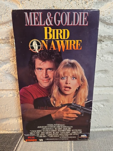 BIRD ON A Wire (VHS, 1990) Mel Gibson Goldie Hawn $5.97 - PicClick CA