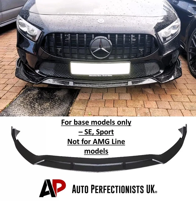 MERCEDES A CLASS SE A180 A200 Brabus Style W177 V177 Front Splitter ...