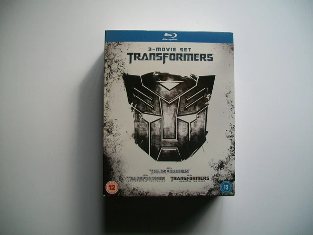 TRANSFORMERS MOVIE SET Blu-ray (2013) Shia LaBeouf, 3 discs Box Set ...