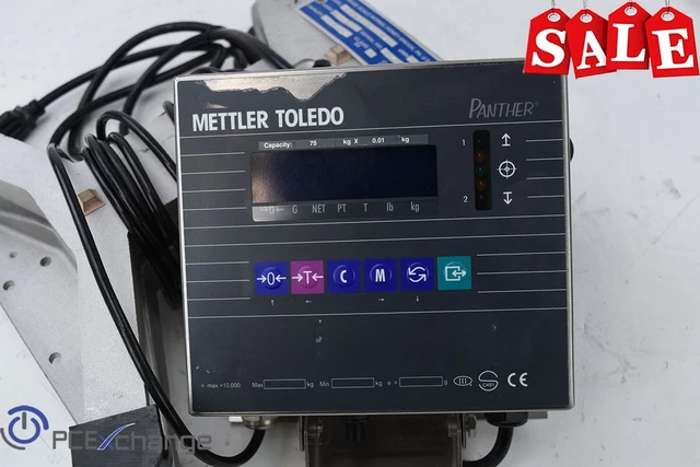 METTLER TOLEDO PANTHER PTHK 1000 000 Scale Controller w/Cambridge Scale ...