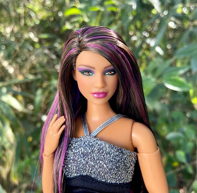 KIRA BARBIE DOLL Articulated Curvy MTM OOAK Vintage Outfit Asian ...