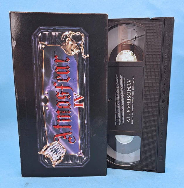FRENCH IMPORT COMPLETE Atmosfear IV VHS Video Board Game Expansion Set ...