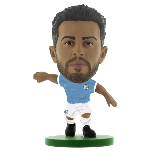 SOCCERSTARZ- FÚTBOL HOGAR (Kit clásico) /Figuras, Color Celeste/Blanco ...