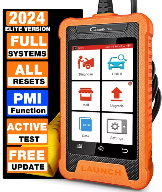 LAUNCH ELITE FOR Ford Car Full System Bidirectional OBD2 Diagnostic ...