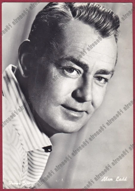 ALAN LADD 10TH ACTOR ACTOR ACTOR CINEMA MOVIE Postcard TRAVEL ...