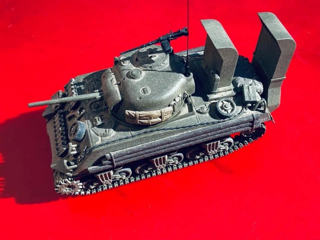 CORGI CLASSICS US51011 Deep Water Sherman Tank; US Army, 741st Tank ...