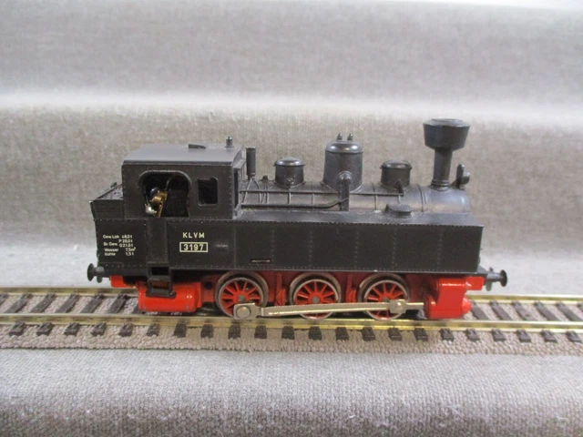 MÄRKLIN SPUR H0 3197 Dampflok der KLVM Analog AC ohne OVP Q806 EUR 6,50 ...