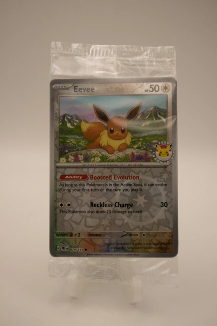 POKEMON TCG EEVEE Prismatic Evolutions Pokemon day 2025 074/131 Holo ...