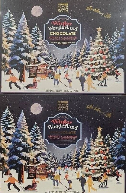 MOSER ROTH WINTER Wonderland Chocolate Advent Calendar Tasting ...
