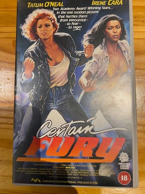 CERTAIN FURY VHS Action Crime Thriller Tatum O'Neal Medusa Home Video £ ...
