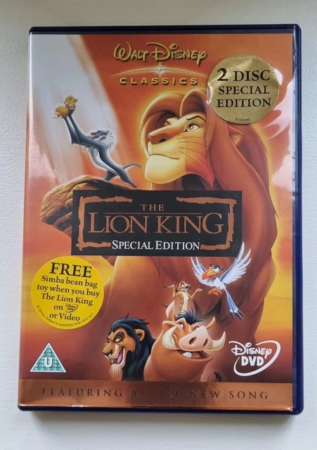 WALT DISNEY’S THE Lion King 2 disc special edition DVD £4.36 - PicClick UK