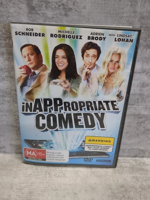 INAPPROPRIATE COMEDY ROB Schneider Michelle Rodriguez Adrien Brody (DVD ...