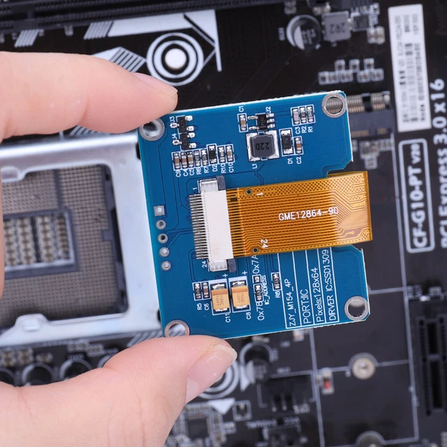 1.54INCH OLED DISPLAY Module I2C Port 3.3V Compatible with Arduino Raspberry Pi $19.57 - PicClick AU