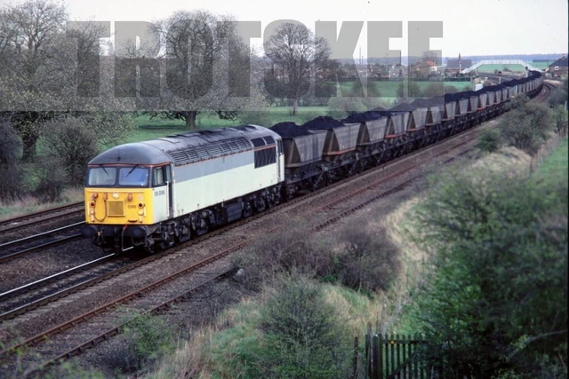 35MM SLIDE BR British Railways Diesel Loco Class 56 56096 Melton Ross ...