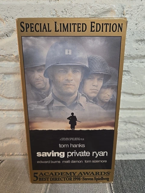 SAVING PRIVATE RYAN (VHS 🎬 1998, 2-Tape Set, Special Limited Edition ...