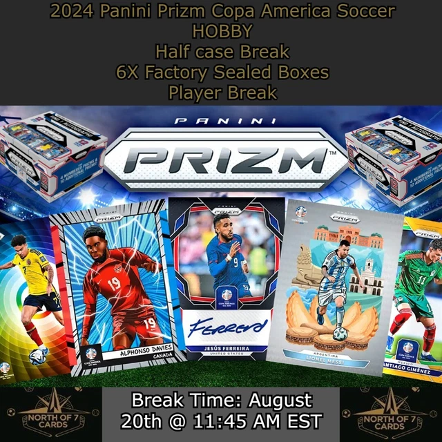 DARWIN MACHIS 2024 Panini Prizm Copa America Soccer - 6X Box BREAK #12 ...