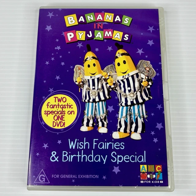 BANANAS IN PYJAMAS Wish Fairies & Birthday Special DVD Region 4 PAL ...