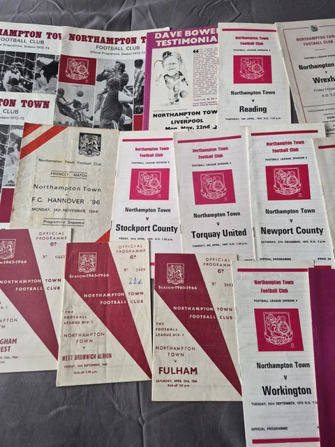 JOB LOT OF Football Programmes All Different £13.47 - PicClick UK
