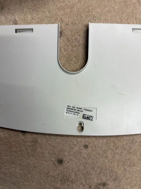 WORCESTER GREENSTAR 18RI White Condensing Boiler Excellent Used ...