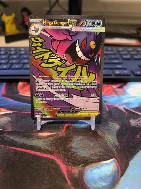 2026 POKEMON ASCENDED Heroes Mega Gengar EX Mega Attack Rare 269/217 £ ...