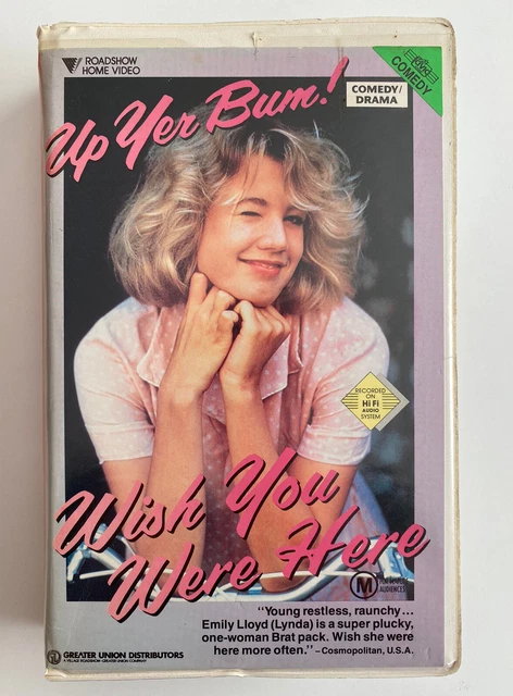 Wish You Were Here [vhs] Roadshow Video 1987 Ex Rental Tape Clamshell
