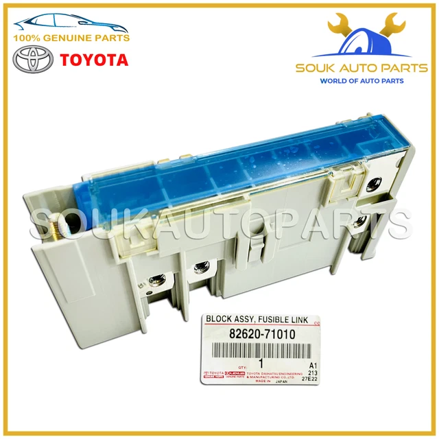 82620-71010 TOYOTA GENUINE Fusible Link Block Assy 8262071010 OEM £28. ...
