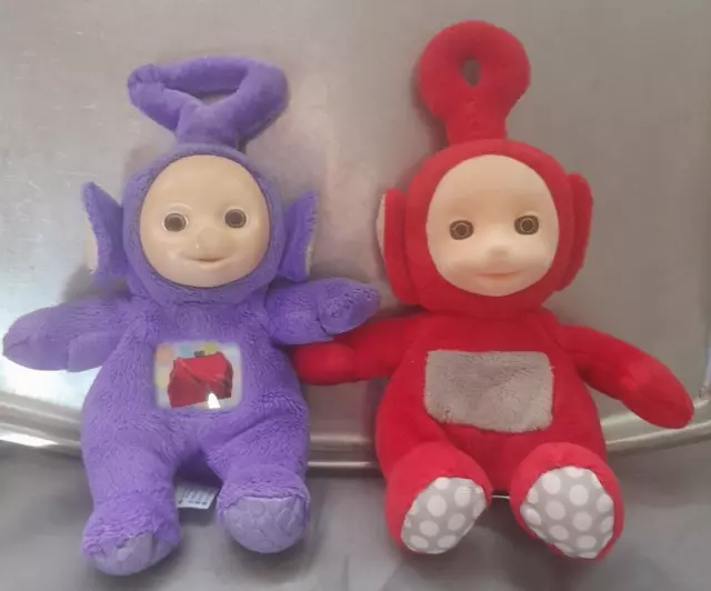 TELETUBBIES TINKY WINKY and Po soft toy plush bundle £3.99 - PicClick UK