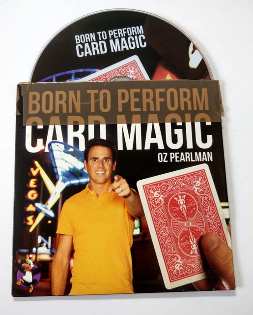 BORN TO PERFORM CARD MAGIC by Oz Pearlman - Professional Card Magic ...