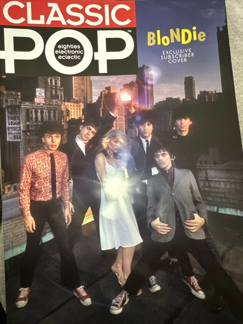 CLASSIC POP MAGAZINE Sept / Oct 2022 Subscriber Cover Blondie Paul ...