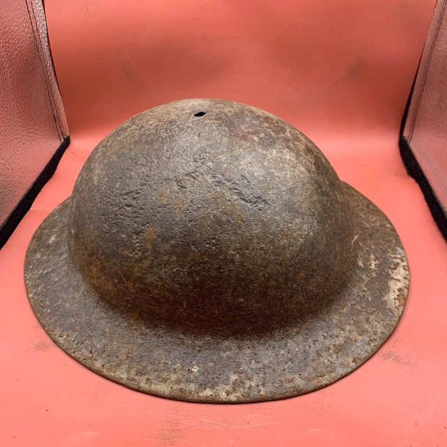 ORIGINAL WW2 BRITISH Army Mk2 Rolled Edge Combat Helmet £27.99 ...