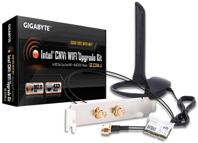 GIGABYTE GC-CI22M_A CNVI Intel WIFI Wireless-AC 9462 IEEE 802.11ac ...