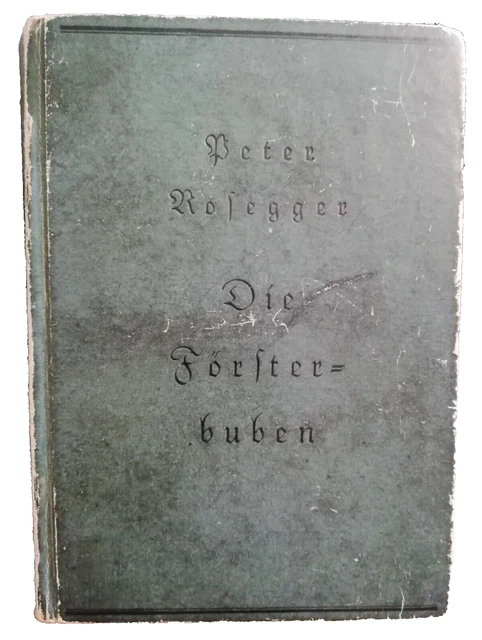 ANTIK DIE FÖRSTERBUBEN Roman steirische Alpen Peter Rosegger Ullstein Berlin HC* EUR 1,00 ...