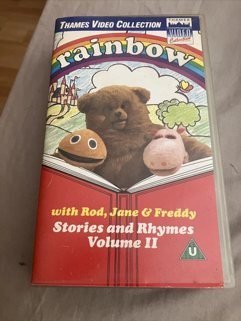 RAINBOW STORIES & Rhymes Volume Ii Rod Jane Freddy Pal Vhs Video Kids ...
