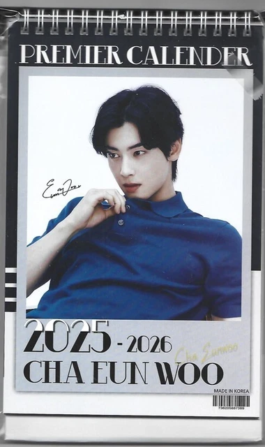 CHA EUN WOO [ASTRO] Photo Calendar 2025 & 2026 K-ACTOR/K-POP 2024.07 £ ...