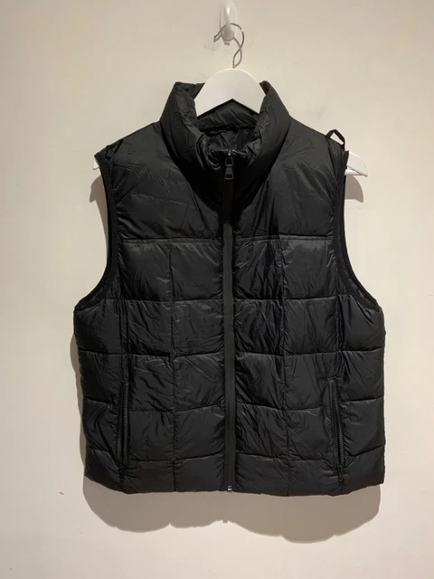 UGG PUFFER VEST Full Zip Size XL VGC Men's black liner Duck Down gilet padded £59.96 - PicClick UK