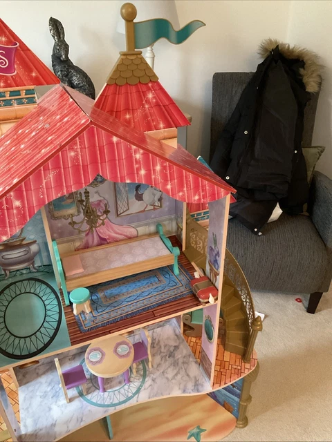 KIDKRAFT DISNEY PRINCESS Arial Little Mermaid Dolls house Castle with ...