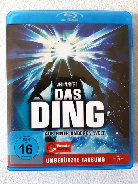 DAS DING - The Thing (1982) # Blu-Ray, deutsch, FSK + Wendecover ...