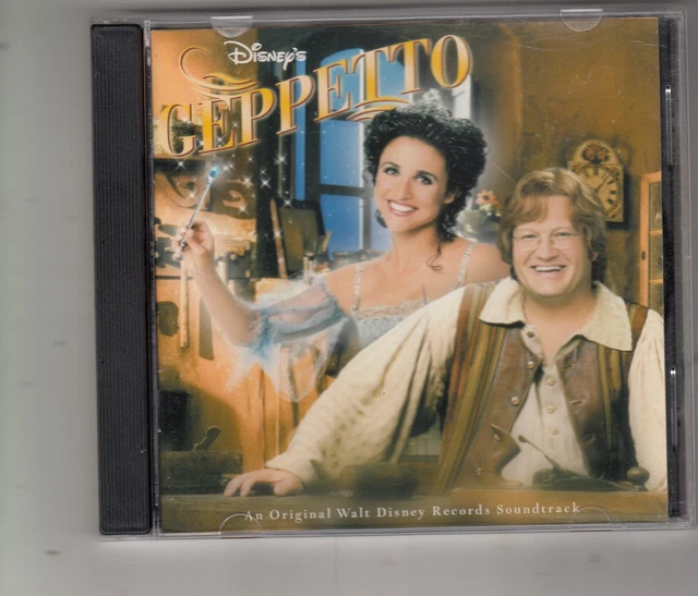 RARE-GEPPETTO-2000-ORIGINAL WALT DISNEY Soundtrack-[6659]-14 Track-CD ...