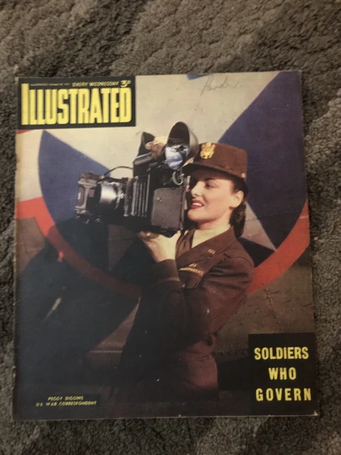 ILLUSTRATED MAGAZINE OCTOBER 23 1943 Peggy Diggins Lee Miller Ruth ...