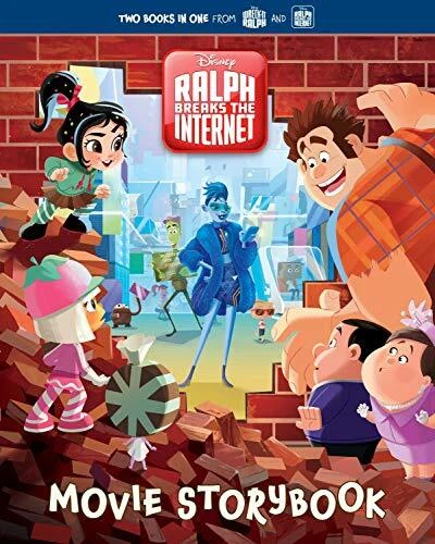 WRECK-IT RALPH AND Ralph Breaks the Internet Movie Storybook (Disney ...