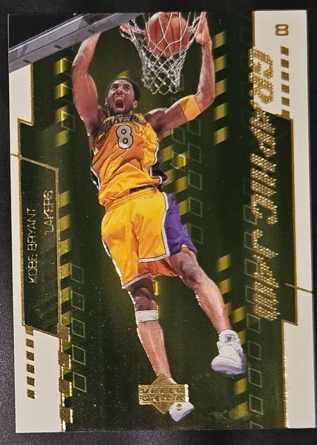 KOBE BRYANT 2000-01 Upper Deck GRAPHIC JAME Insert Card (no.8) EUR 1,84 ...
