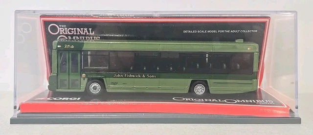 CORGI OOC 43114 Leyland Lynx MkII John Fishwick & Sons Bus 1:76 Diecast ...