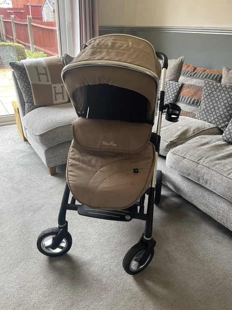 SILVER CROSS WAYFARER pram, Carry Cot & Rain Cover £130.00 - PicClick UK