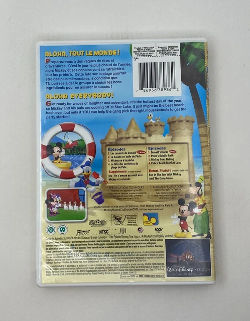 MICKEY MOUSE CLUBHOUSE : Mickey's big splash - DVD bilingual - Disney ...