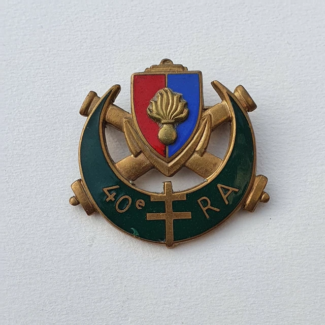 40° RA RÉGIMENT d'Artillerie, Drago Olivier Metra £10.06 - PicClick UK