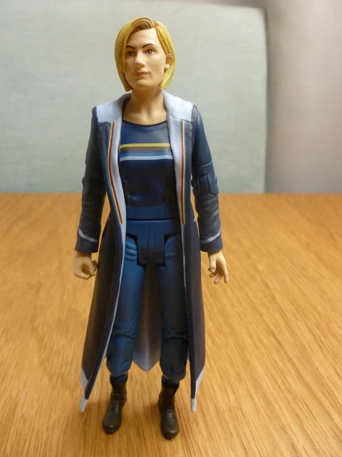 DOCTOR WHO FIGURE: 13TH Doctor (Flux Dark Coat Outfit) - B&M 13th Dr ...