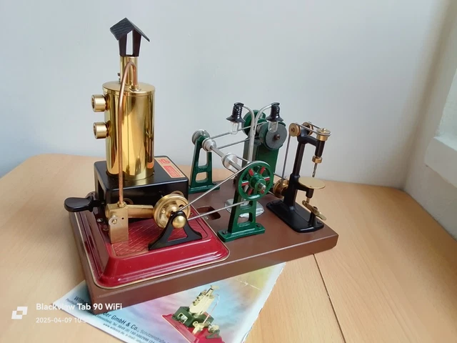 DAMPFMASCHINE &WILESCO D3& mit Werkstatt EUR 120,00 - PicClick DE