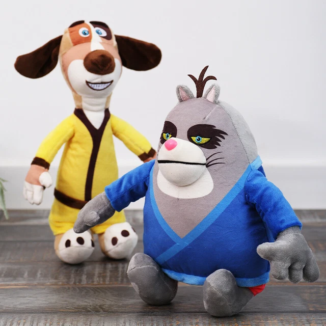 PAWS OF FURY Legend of Hank Jimbo Cat Plsuh Doll Hank Dog Doll Toy soft ...