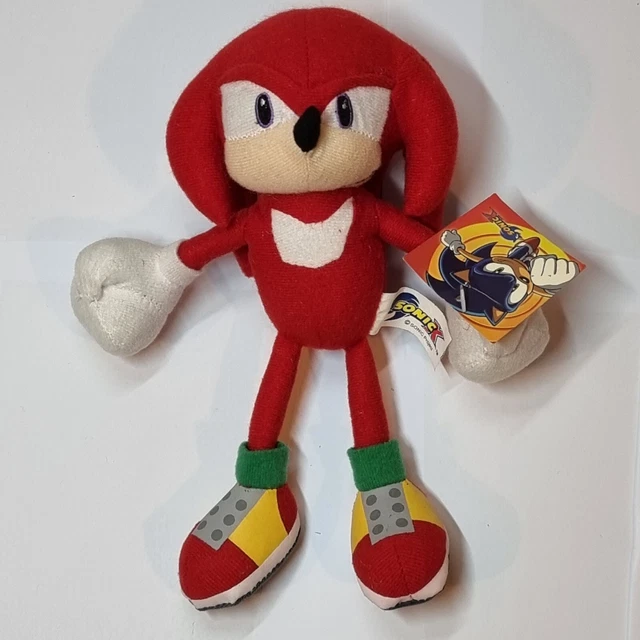 KNUCKLES 9& PLUSH soft toy by GOSH pre-owned WITH TAGS! Sonic the ...